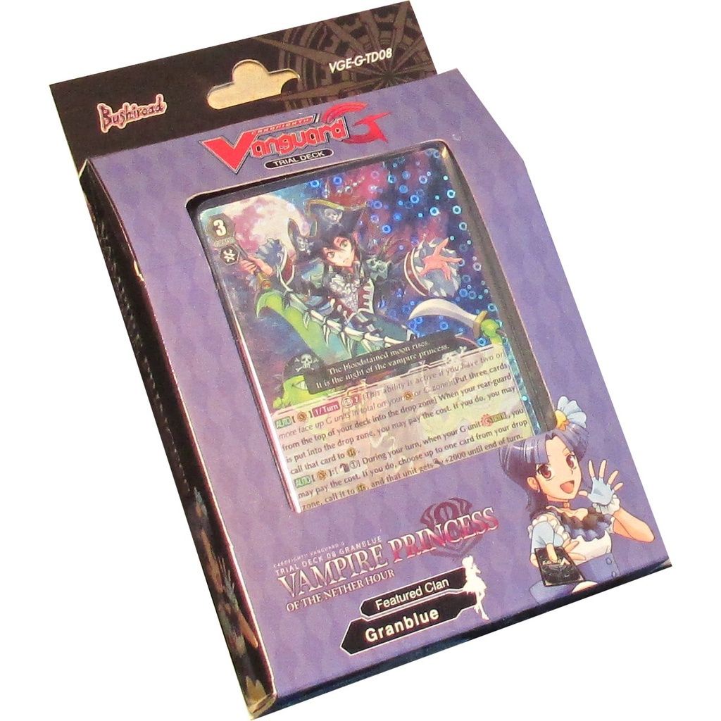 Cardfight!! Vanguard Vampire Princess Of The Nether Hour ENG Trial Deck ...