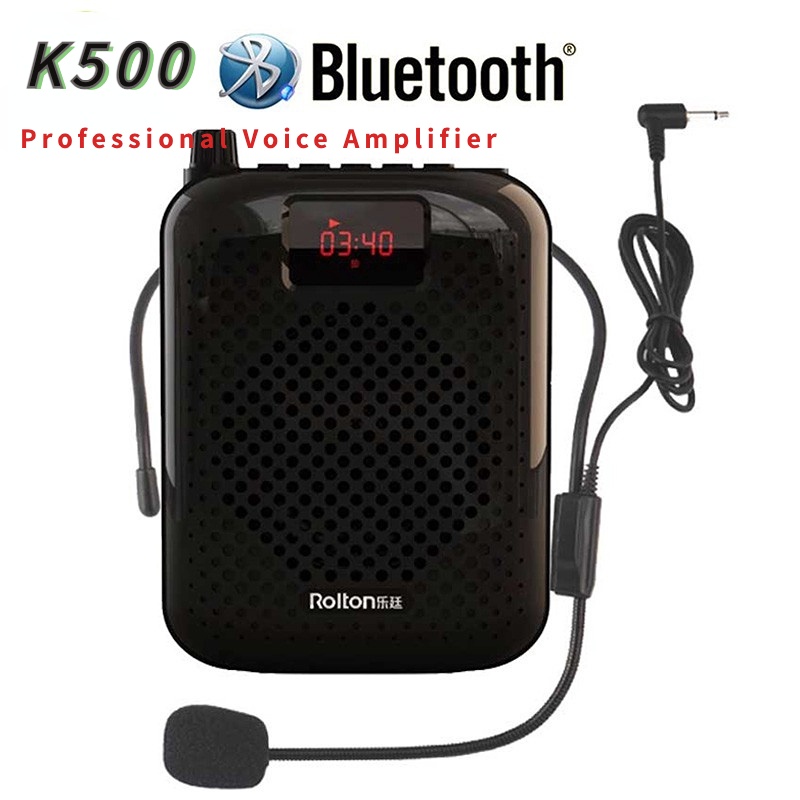 New K500 Portable Bluetooth Loud Speaker Mini Voice Amplifier ...