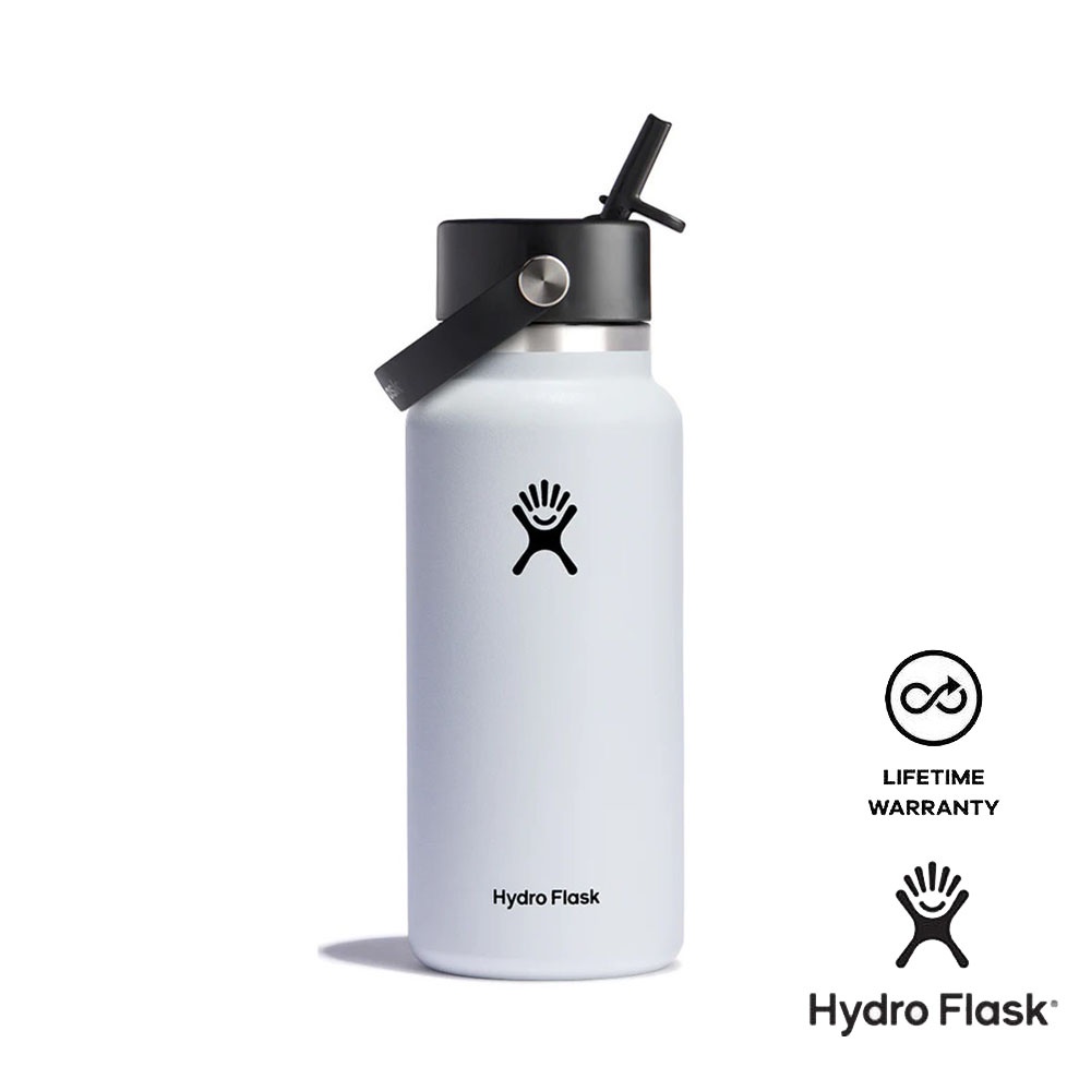 Hydro Flask 32 oz Wide Flex Straw Cap - White | Shopee Singapore Hydro Flask 32 oz Wide Flex Straw Cap - White | Shopee Singapore
