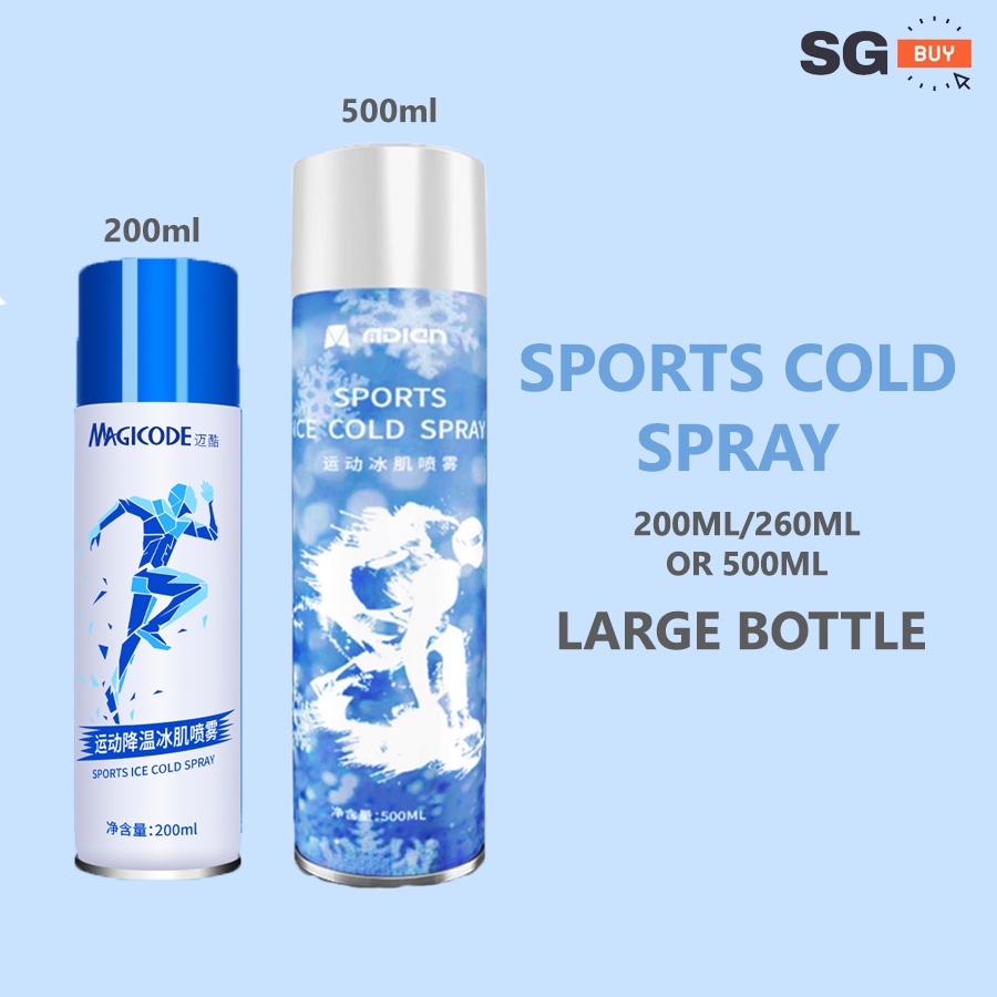 500ml Sports Cold Spray Sprain Bruise Sprained Ankle Muscle Injury ...