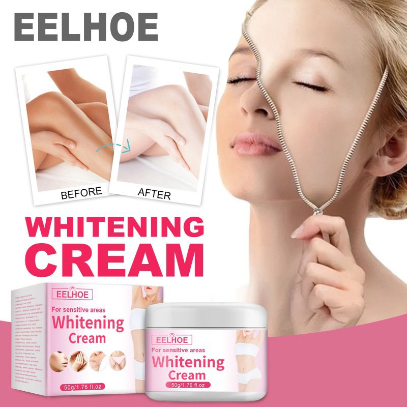 Whitening Cream Bleaching Face Lightening Care Underarm Armpit Legs ...
