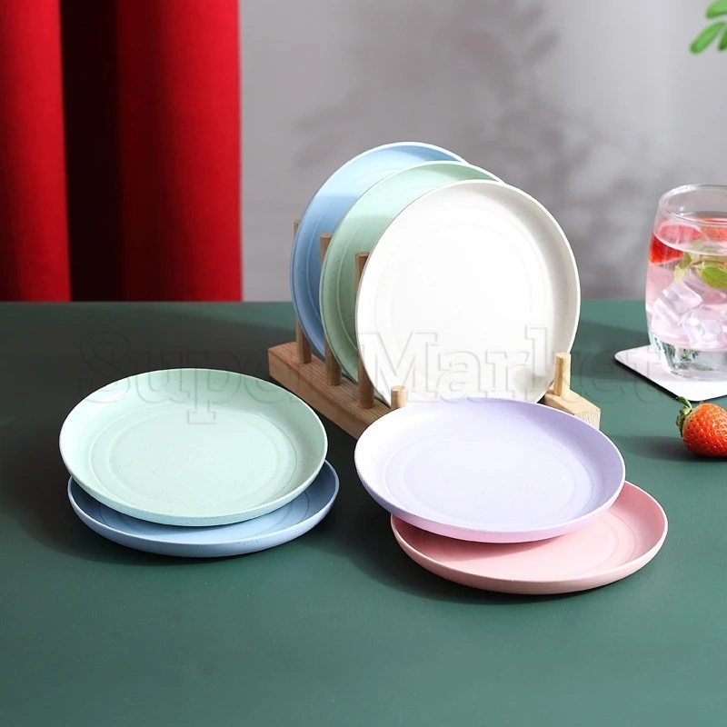 10cm Round seasoning Dish With base Reusable Fiber Dessert Tableware ...