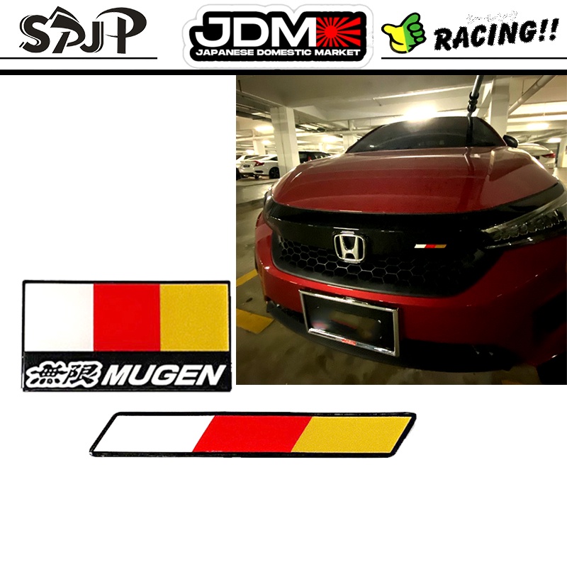 JDM 3-Color Bar Sticker for Honda City Civic HRV Jazz GN2 GN5 Hatchback ...