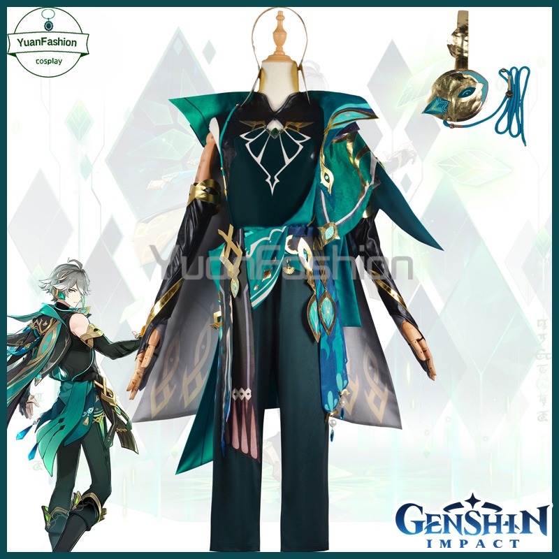 [Ready Stock] Genshin Impact cos Alhaitham cos clothing Sumeru ...