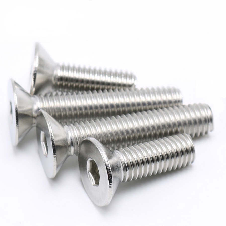High Quality 316 Stainless Steel M2-M5 Countersunk Head Hexagon Socket ...