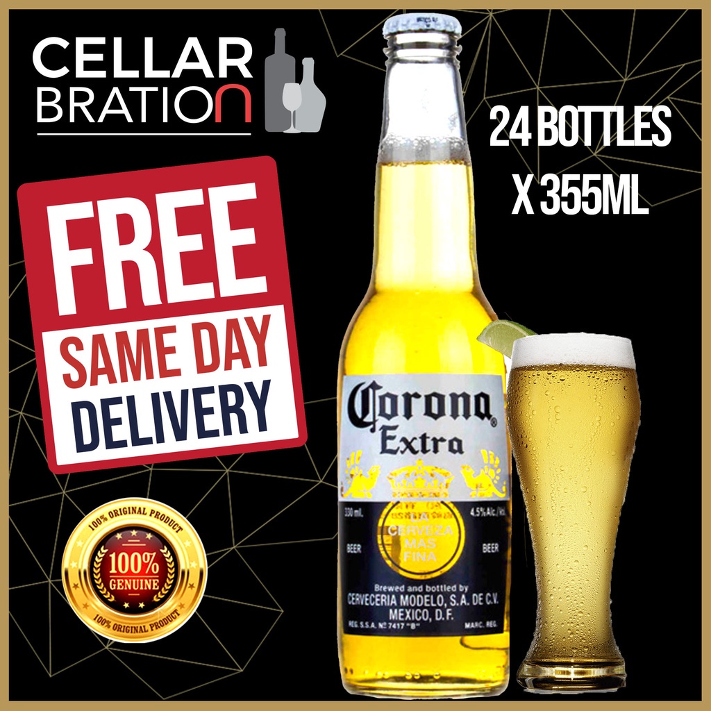 [BEST BEFORE: 16/10/2025] Corona Beer (24 bottles X 355ml) | Shopee Singapore