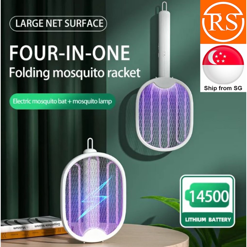 Electric Mosquito Racket Electric Mosquito Killer Fly Swatter Killer ...