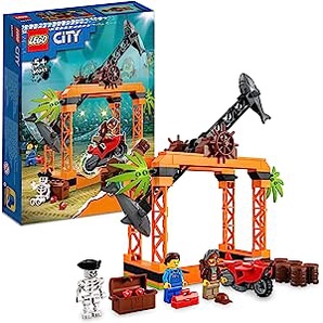 LEGO City Stuntz 60342 The Shark Attack Stunt Challenge (122 Pieces ...