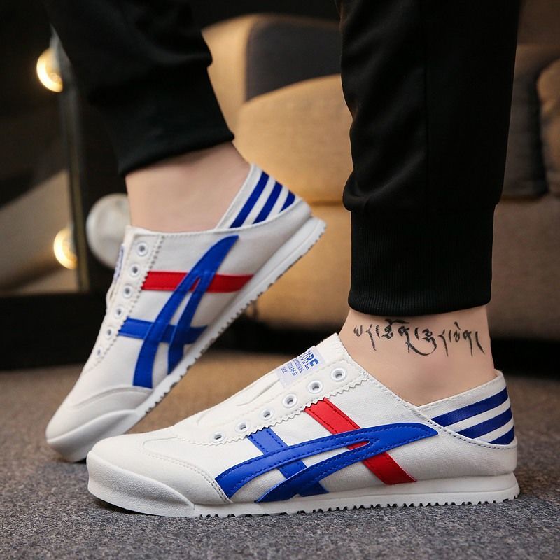 Men's new shoes men's one-pedal lazy trendy versatile sports casual ...