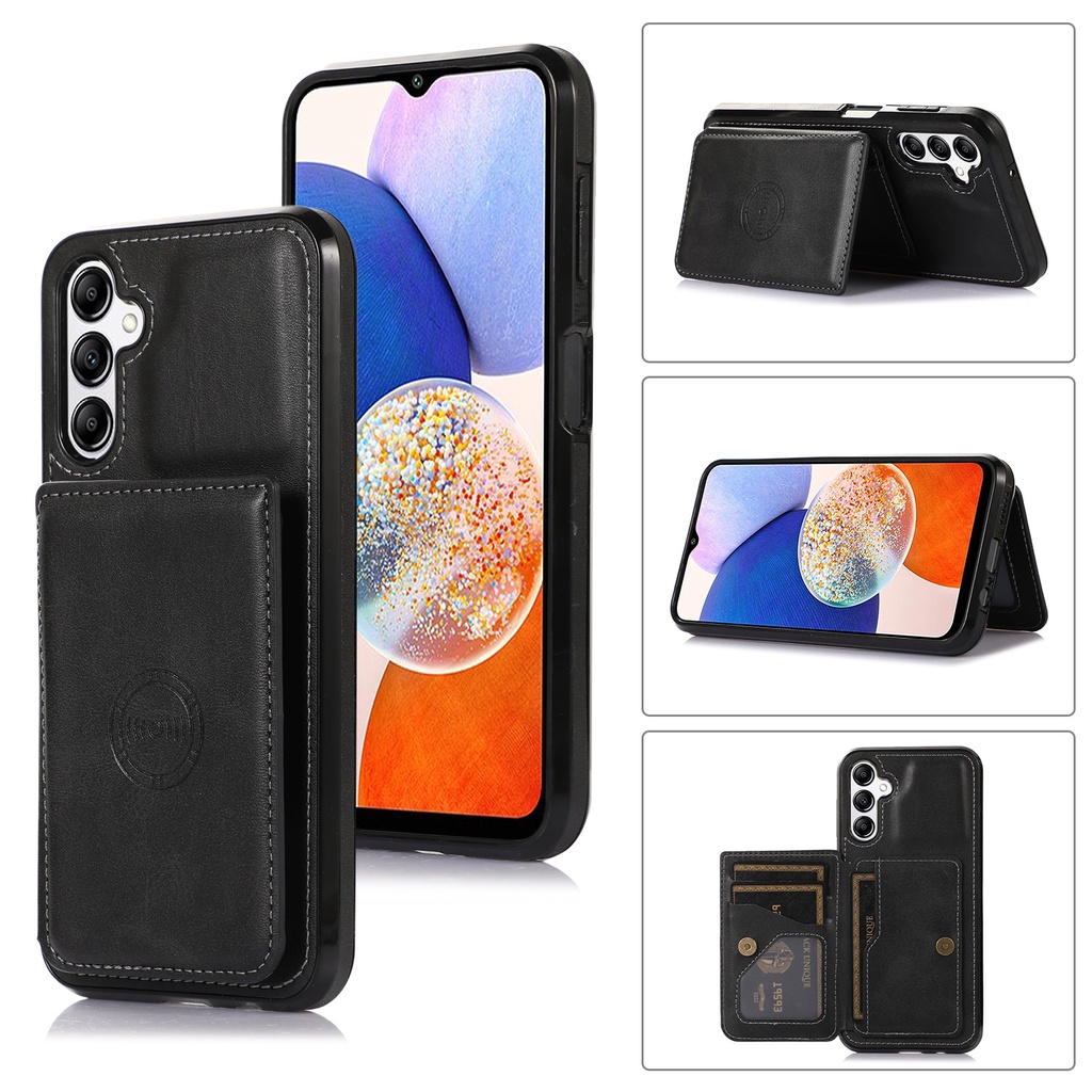 Case For Samsung A14 A34 A54 A04 A13 A33 A53 A24 Wallet Leather Casing ...