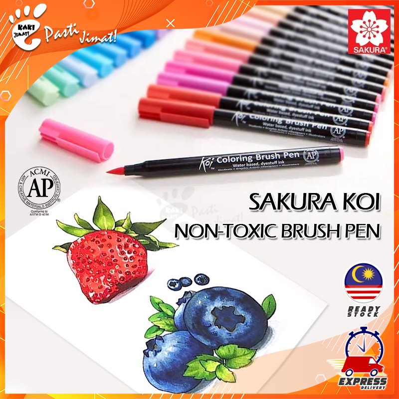 Sakura Koi Coloring Brush Pen (Per Pcs) | Shopee Singapore