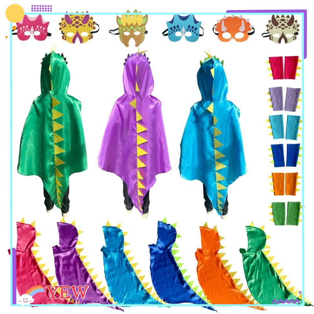YEW Animal Costume Cape, Masquerade Cloak Dinosaur Animal , Cosplay ...