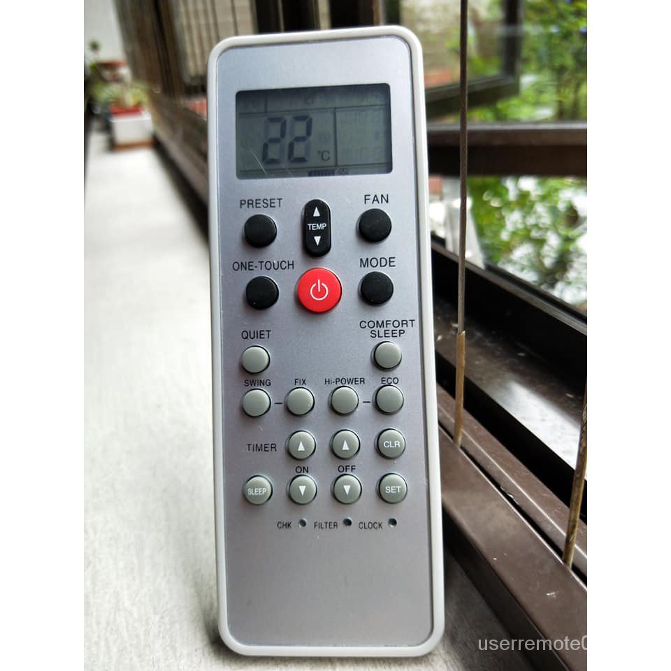 Toshiba Aircon Remote Control (Singapore) Silver | Shopee Singapore