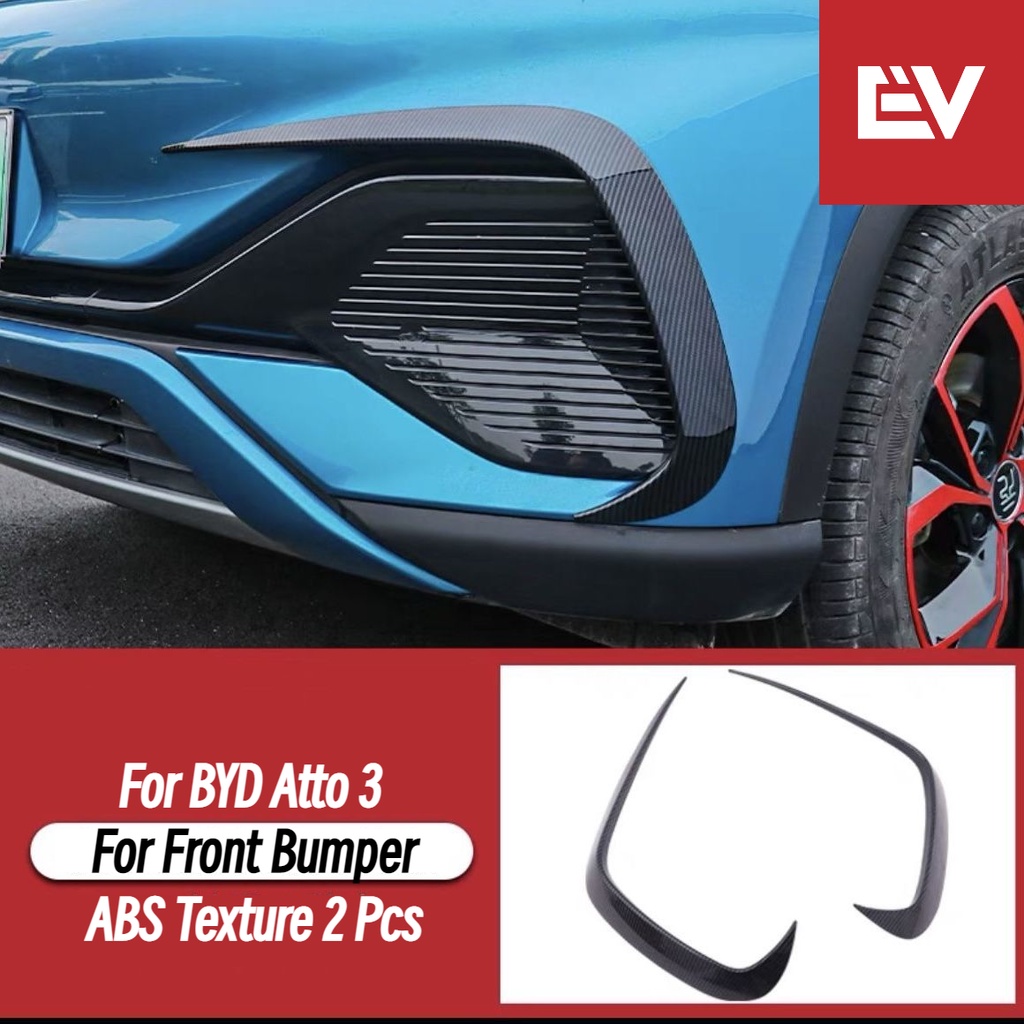 BYD Atto 3 Carbon Fiber Pattern Bumpers Decoration Custom-Made Based On ...