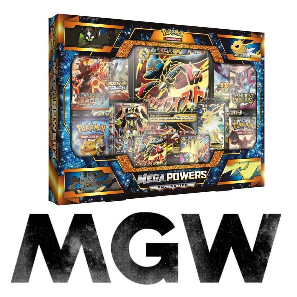 *READ* Pokemon TCG Mega Powers Collection Box Brand New Factory Sealed ...