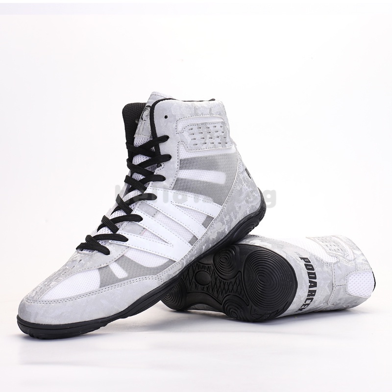 [New Arrival]Wrestling shoes men women combat sport footwear wrestler ...