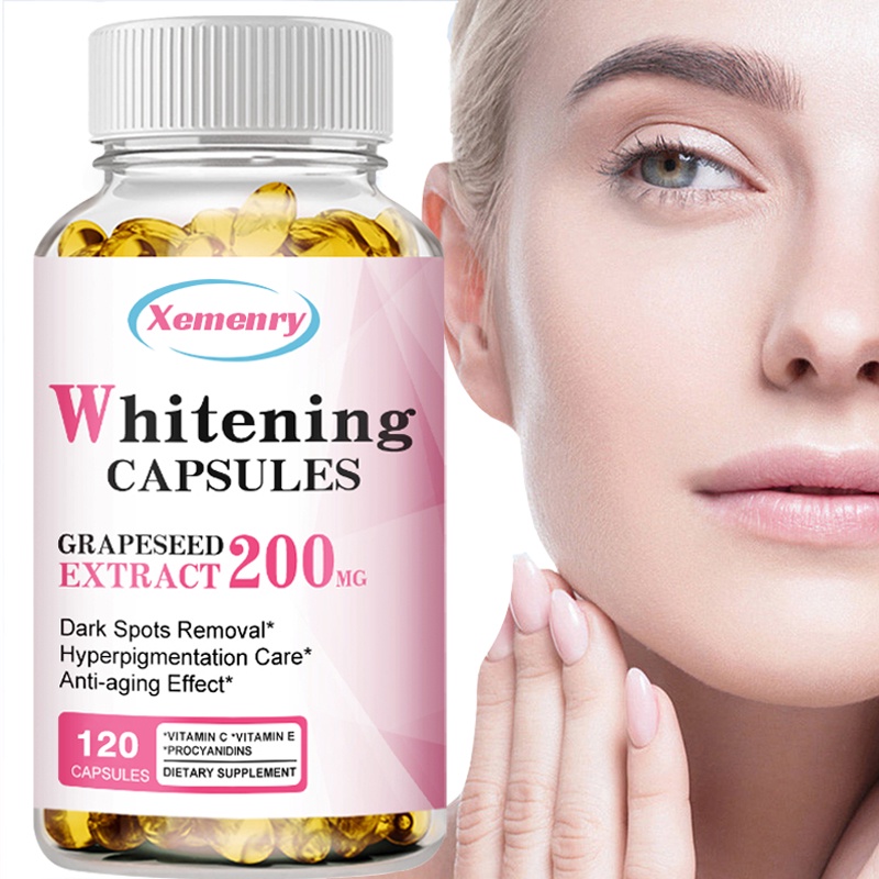 Whitening capsules support anti-aging, whitening, anti-wrinkle ...
