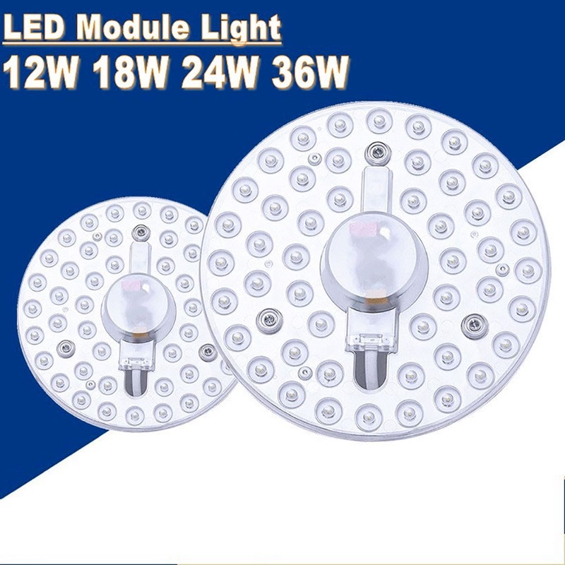 12W 18W 24W 36W LED Panel Light Module Energy Saving Round Ceiling Lamp ...