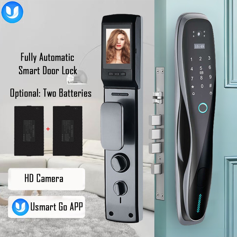 【SG stock】Digital Door Lock With Camera APP Control Intelligent ...