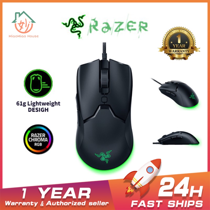 Razer Viper Mini Lightweight Wired Mouse RGB Gaming Mouse 8500DPI 6 ...