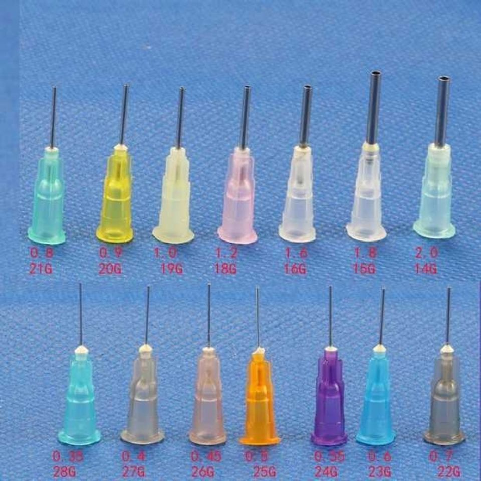 Bayonet point glue needle 100 pens industry point100 Sticks Pack ...