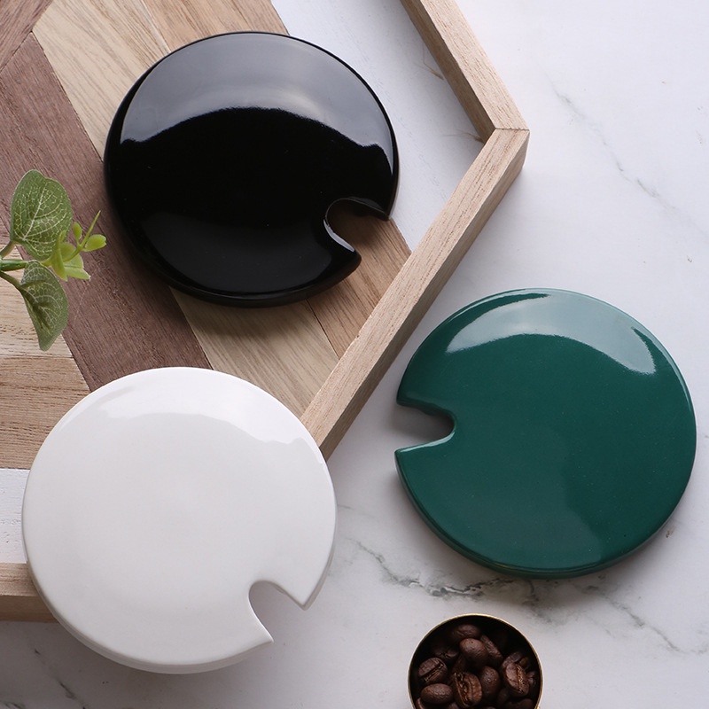 Ceramic Cup Cover Mug Cover with a Unique Lid Design - Perfect for ...