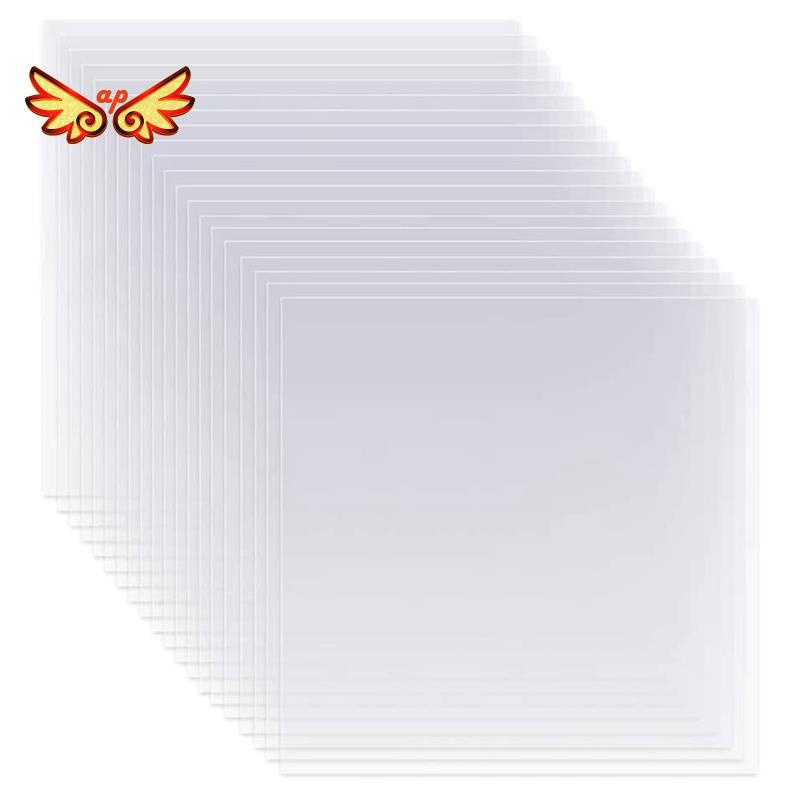 20Pcs Clear Mylar Stencil Sheets 12 inch Blank Stencil Material Sheets ...