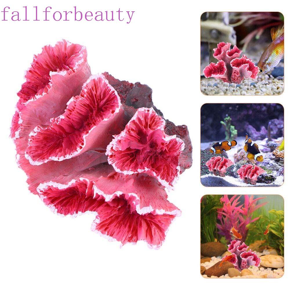 FALLFORBEAUTY Artificial Coral Natural Mountain Cave Reef UnderWater ...