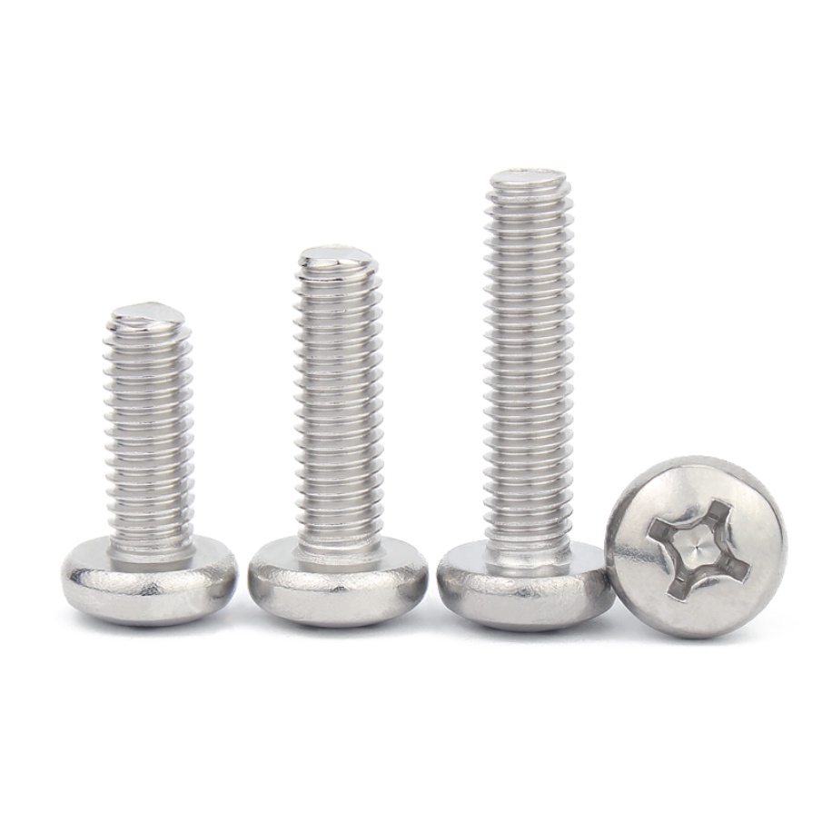 [Quick Shipment-] 304 Stainless Steel Phillips Round Head Screw Small ...