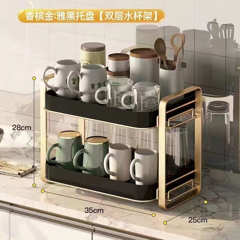 Cup Rack Shelf Water Cups Tea Cups Tea Set Glass Cups Storage Rack ...