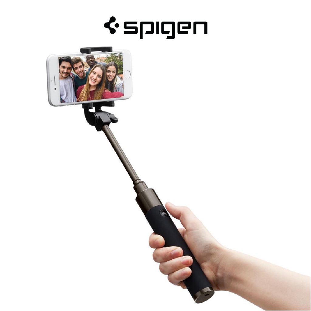 Spigen Selfie Stick Velo S530W Bluetooth Selfie Stick Handphone Holder ...