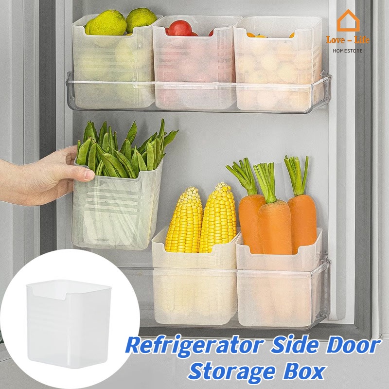 Creative Refrigerator Food Organizer Containers/ Fridge Side Door ...