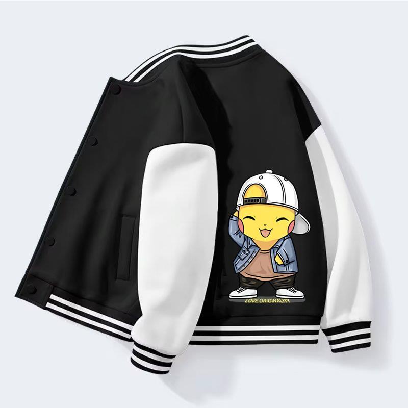 Pokémon Pikachu Jacket Children Jacket Boys Girls Children Pokémon ...