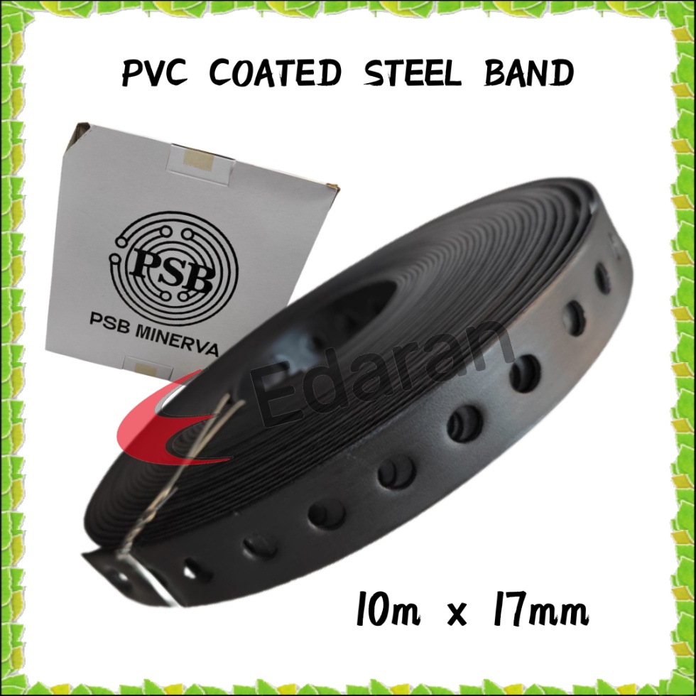 PSB / TOYO 17MM PVC COATED STEEL BAND - (10M) | Shopee Singapore