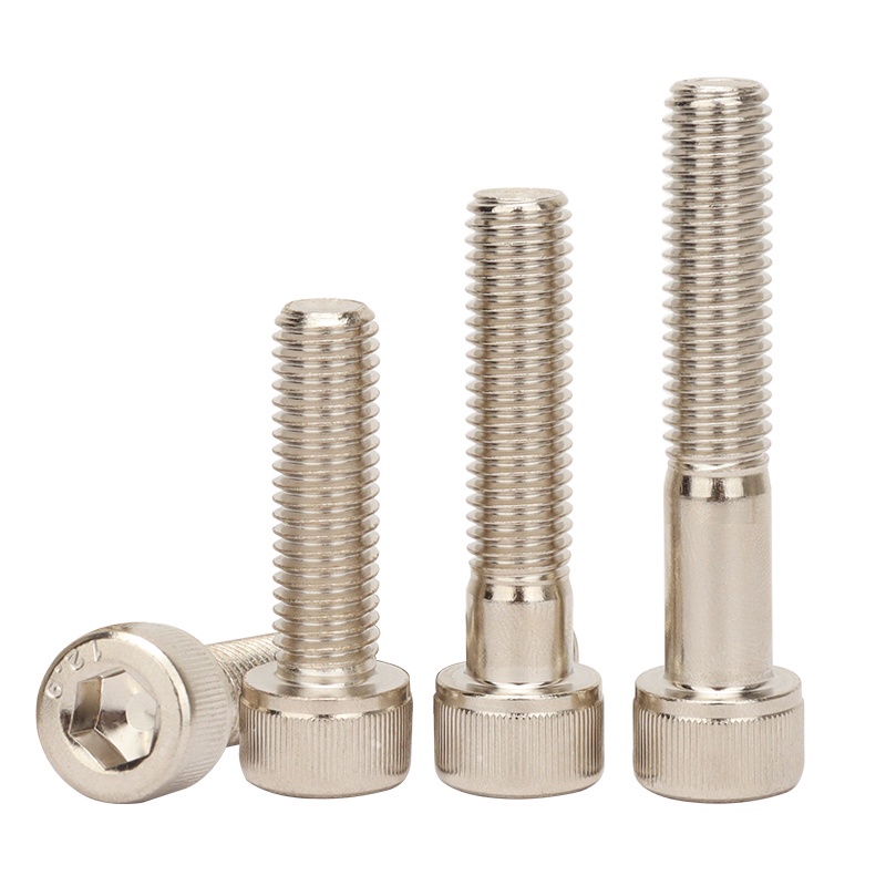 [FWM] M5/m6/m812.9 Grade High-Strength Nickel-Plated Hexagon Socket Screw Cup Head Bolt Screw ...