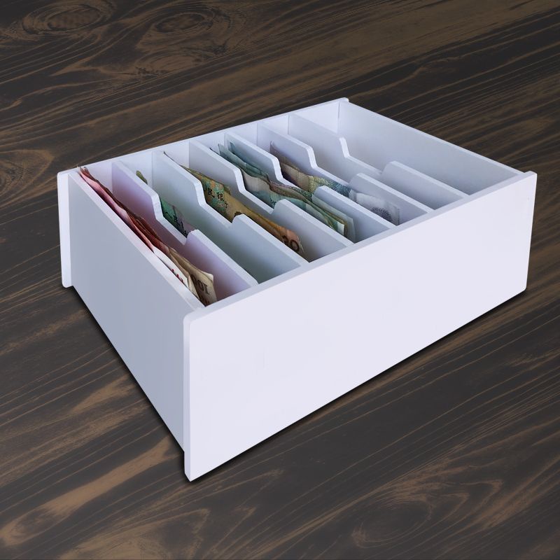 Financial Desktop Multi-Grid Change Coin Assorted Storage Box Office ...