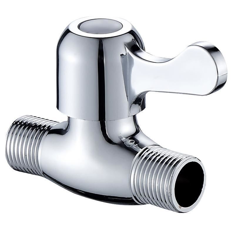 All copper inner and outer wire straight-through valve 4 points tap ...