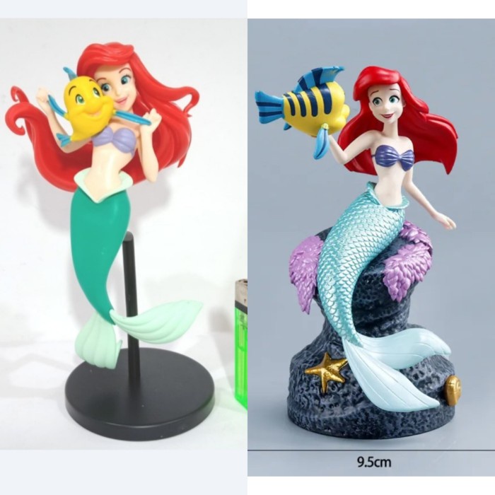 Disney figure ariel the little mermaid standing jumbo - without box ...