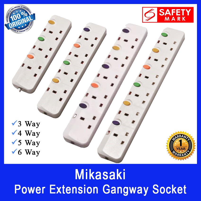Mikasaki Power Extension Gangway Socket. Can use 2 pin plug directly ...