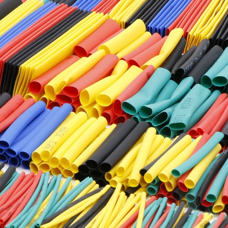 127/328Pcs Electrical Cable Heat Shrink Tube / Electrical Wire Cable ...