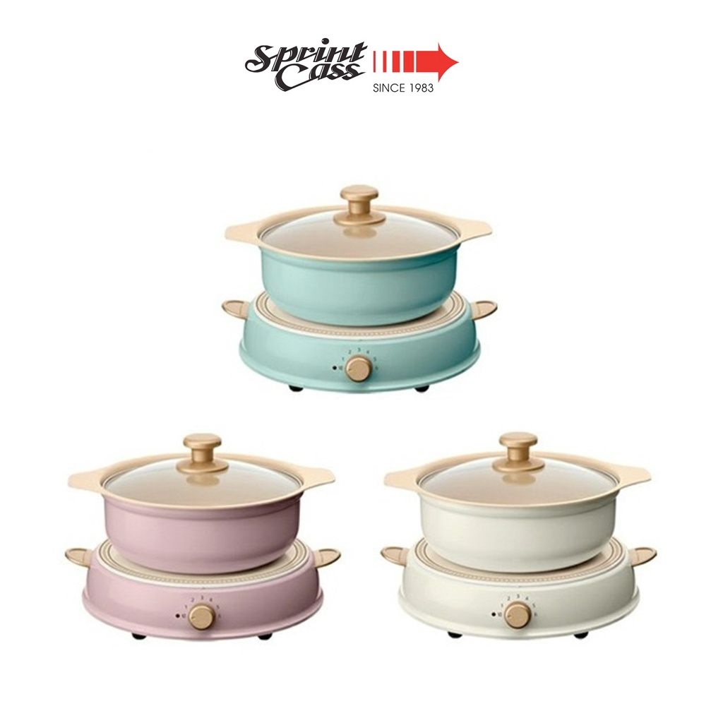 Iris Ohyama Cookware Japan Ricopa Party IH Induction Cooker Ceramic Hot ...