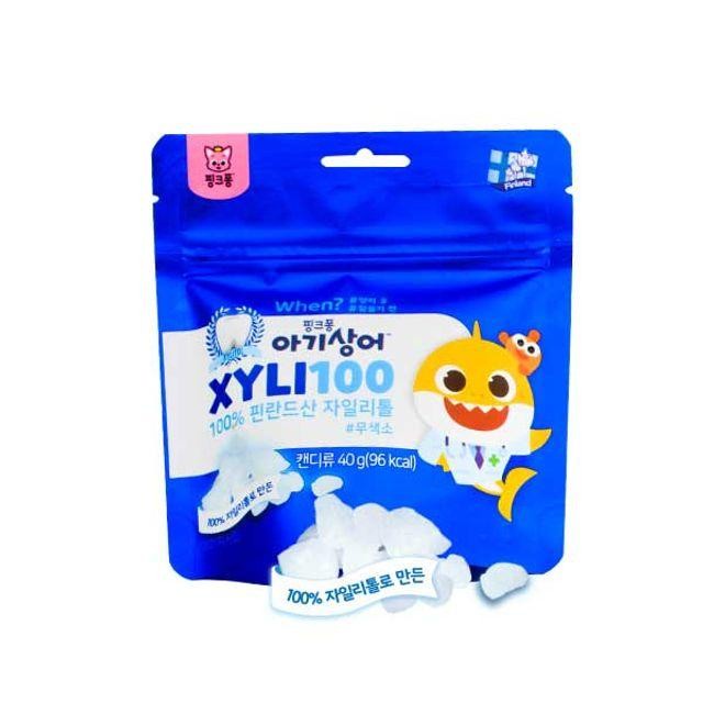 Pinkfong Baby Shark Xylie 100 Xylitol 40 g | Shopee Singapore