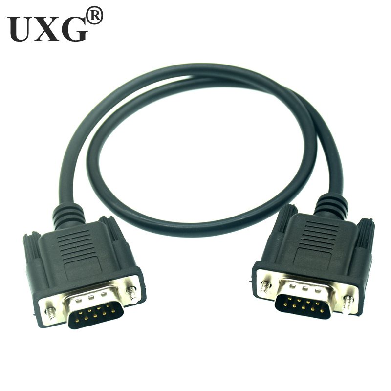 DB9 Male To Male Female SERIAL DB9 RS232 9 PIN Data Cable SERIAL Cable ...