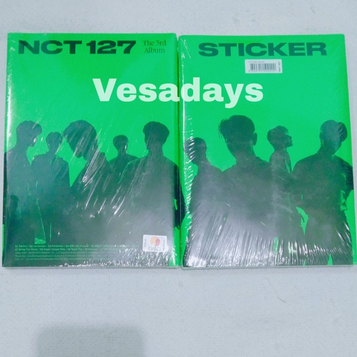 Album NCT 127 STICKER SEALED OFFICIAL (STICKY VERSION) | Shopee Singapore