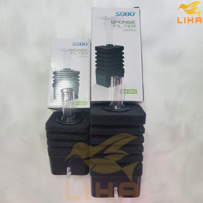 OXY Sobo Sponge Filter SB-2601 SB2602 - Oxygen Aquarium Microbial ...