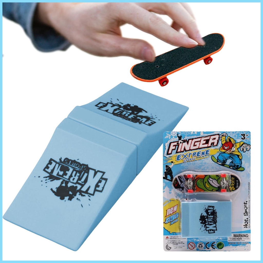Finger Skateboard Ramp Set Finger Skatepark Kit Creative Finger Toys ...