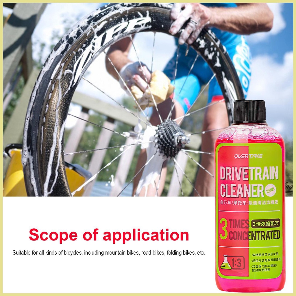 Bike Chain Cleaner Bike Chain Cleaner Portable 100ml Bike Degreaser ...