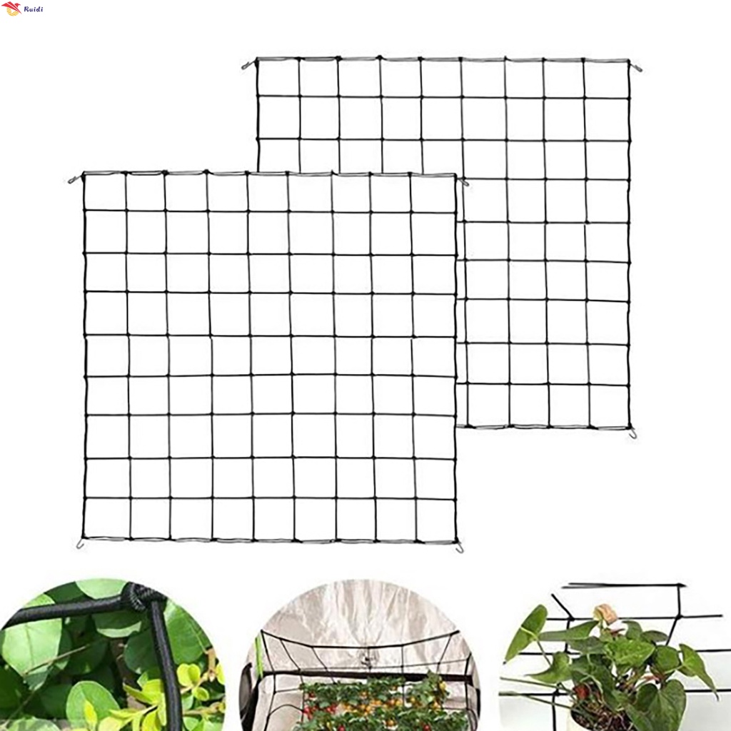 Botanical Elastic Trellis Net with Hooks Improve the Horizontal Growth ...