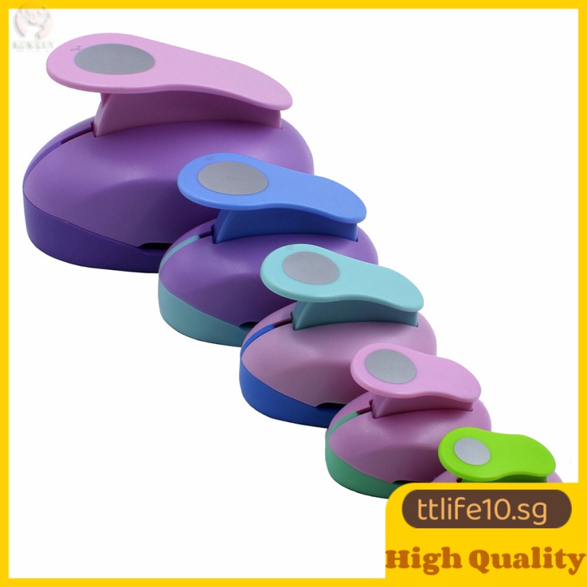 1 PC Round Hole Punch DIY Embossing Device Children's Educational ...