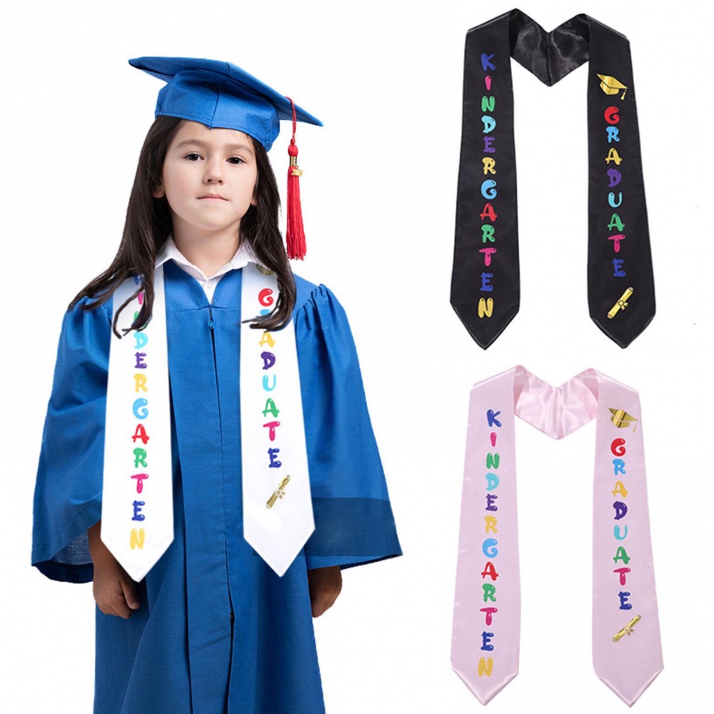 2025 Preschool Graduation Stole Gown,Graduate Printed Kindergarten ...